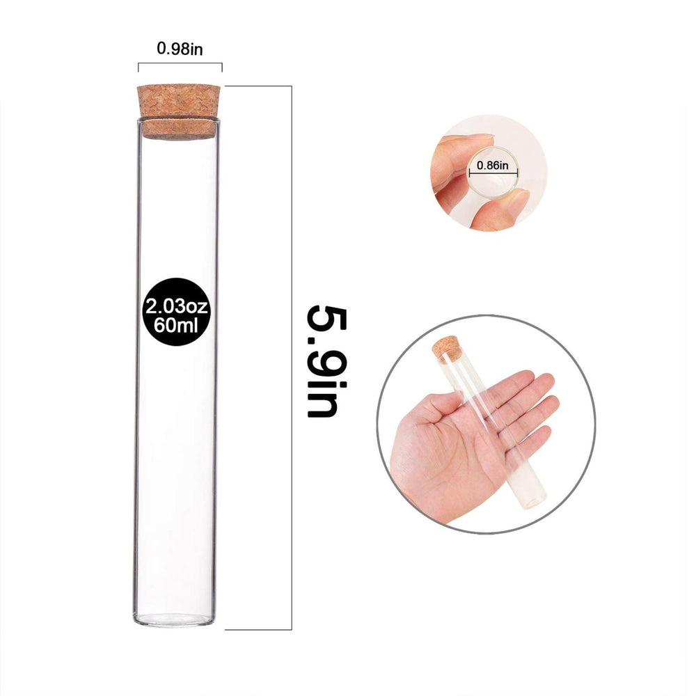 DIY Glass Test Tube Favors | Tea & Spice Guest Gifts